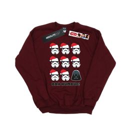 Star Wars - "Humbug" Sweatshirt f&uuml;r Herren (Burgunderrot)