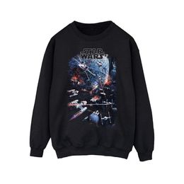 Star Wars - "Universe Battle" Sweatshirt f&uuml;r Herren (Schwarz)