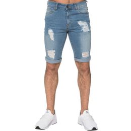 Herren Ripped Skinny Shorts