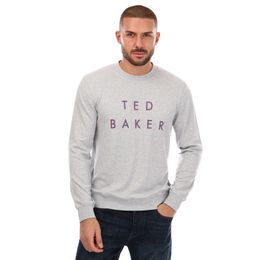 Sweat Sonics Regular logo Ted Baker Pour Homme en Gris
