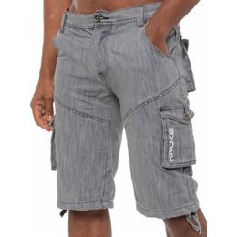 Kruze Herren Cargo Combat Shorts