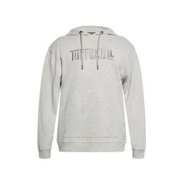 TUFFSKULL Sweatshirt Herren hellgrau melange