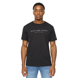 Duck and Cover - "Crytons" T-Shirt f&uuml;r Herren, Schwer (Schwarz)