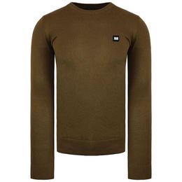 Weekend Offender Lima Olivgr&uuml;ner Herrenpullover