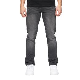 CrossHatch - "Svelte" Jeans f&uuml;r Herren (verwaschenes Grau)