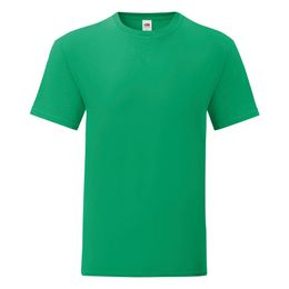 Fruit of the Loom Herren Iconic T-Shirt (5er Pack) (Kelly Green)
