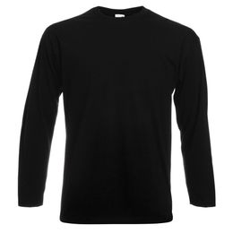 Fruit of the Loom Herren Valueweight Rundhalsausschnitt Langarm T-Shirt