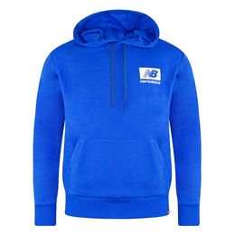New Balance Neues Gleichgewicht Langarm Laserblau Pullover M&auml;nner Essentials ID Hoodie MT13516 LSB
