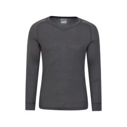 Mountain Warehouse - "Talus" Thermo-Top V-Ausschnitt f&uuml;r Herren (Grau)