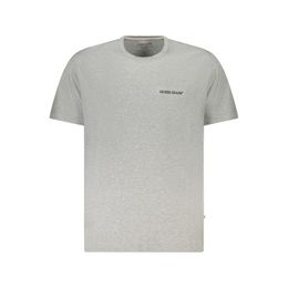 Guess Jeans Graues Baumwoll-Herren-T-Shirt