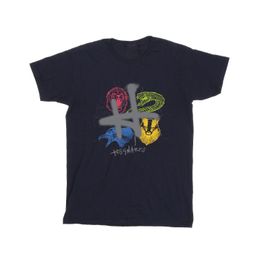 Harry Potter - T-Shirt f&uuml;r Herren (Marineblau)