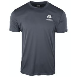 GUGGEN Mountain Herren Fitness Funktionsshirt T-Shirt Sport Outdoor Grau