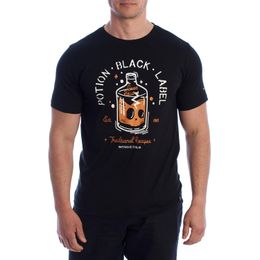 Herren Kurzarm Graphic Baumwoll T-Shirt HS24MTS20-A