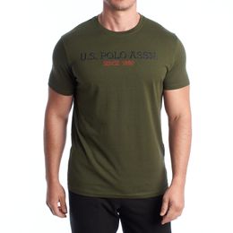 U.S. Polo Assn. Herren-T-Shirt aus Baumwolle mit kurzen &Auml;rmeln US42154022