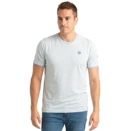 Herren T-Shirt mit kurzem Arm in Mikrostreifen PRI2532