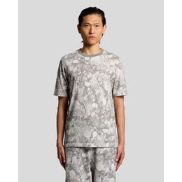 Lyle & Scott Industrie Grafikdruck T-Shirt
