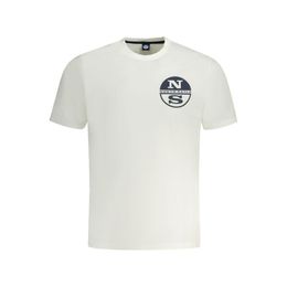 North Sails Klassisches Logo T-Shirt mit kurzen &Auml;rmeln