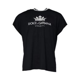 Dolce & Gabbana Krone Logo T-Shirt Venedig