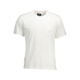 La Martina Bianco Baumwoll Herren T-Shirt