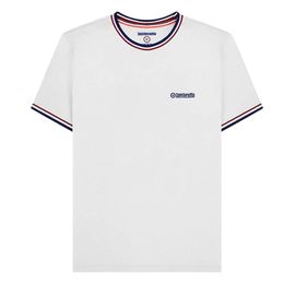Lambretta - "SS25" T-Shirt f&uuml;r Herren (Wei&szlig;/Marine/Rot)