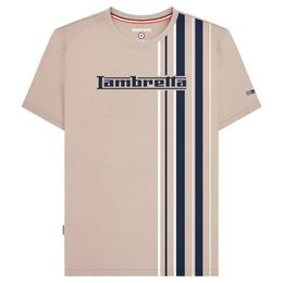 Lambretta - "SS25" T-Shirt f&uuml;r Herren (Steinfarben)