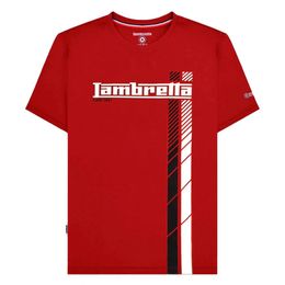 Lambretta - T-Shirt f&uuml;r Herren (Rot)