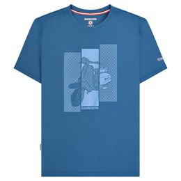 Lambretta Herren Scooter T-Shirt (Dunkelblau)