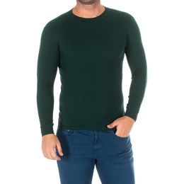 Lang&auml;rmliges Herren-T-Shirt mit halbhohem Kragen 1625-H