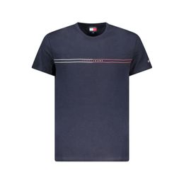 Tommy Hilfiger Linear Logo T-Shirt mit kurzen &Auml;rmeln
