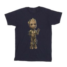 MARVEL - "I Am Groot" T-Shirt f&uuml;r Herren (Marineblau)