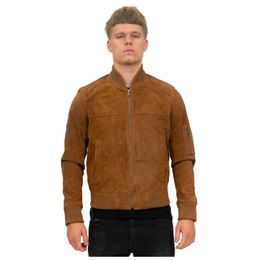 Herren Ziegenwildleder MA-1 Bomberjacke-Auckland