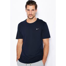 Nike Herren-T-Shirt mit gesticktem Swoosh Navy