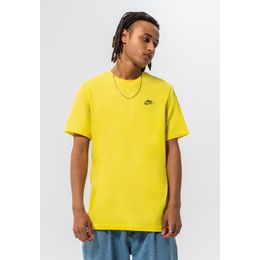 Nike Sportswear Club Herren-T-Shirt in Gelb