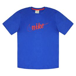 Nike-Logo Kurzarm Crew Neck Blue Herren T-Shirt 692359 401
