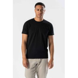 Normales T-Shirt &ndash; Schwarz