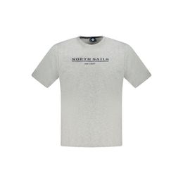 North Sails Grigio Baumwolle Herren T-Shirt