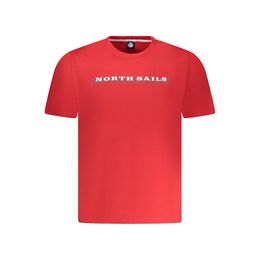 North Sails Rosso Baumwolle Herren T-Shirt