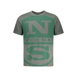 North Sails Verde Baumwoll-Herren-T-Shirt