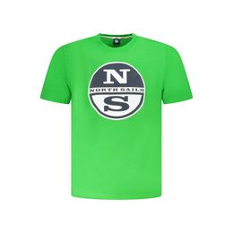 North Sails Verde Baumwoll-Herren-T-Shirt