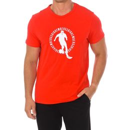 Bikkembergs PUPINO Herren Kurzarm Rundhals T-Shirt BKK1MTS02