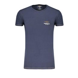Aeronautica Militare Rundhals T-Shirt mit kurzen &Auml;rmeln