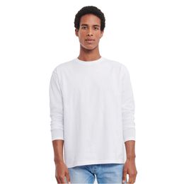 Russel Athletic Russell - T-Shirt f&uuml;r Herren Lang&auml;rmlig (Wei&szlig;)