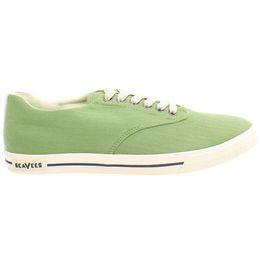 SeaVees Hermosa Surfwash Herren Gr&uuml;n Plimsolls