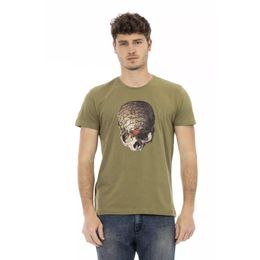 Skull Grafik T-Shirt mit kurzen &Auml;rmeln