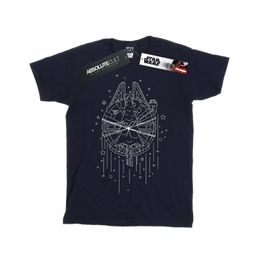Star Wars - "Millennium Delivery" T-Shirt f&uuml;r Herren (Marineblau)