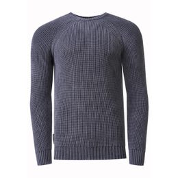 Rusty Neal Verwaschener Strick Pullover im Vintage Look