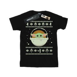 Star Wars - "The Mandalorian The Child" T-Shirt f&uuml;r Herren (Schwarz)