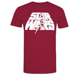 Star Wars - T-shirt - Homme (Bordeaux)