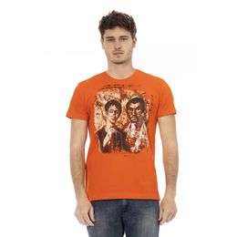 T-Shirt Kunstdruck Kurzarm