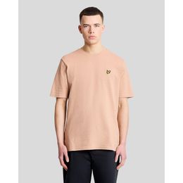 Lyle & Scott Texturiertes Jacquard-T-Shirt